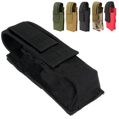 Tactical OC/Mace Spray Holder Pouch MOLLE Police Duty Pepper Spray ...
