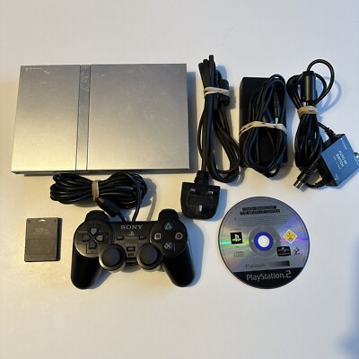 PlayStation 2 - Slim Silver Video Game Consoles for sale | eBay