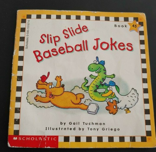 Slip Slide Baseball Jokes by Gail Tuchman (2730) | eBay