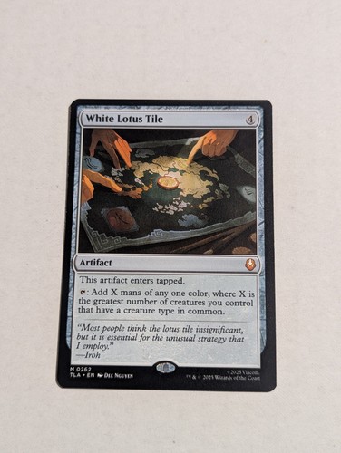 White Lotus Tile - MTG Avatar The Last Airbender | eBay