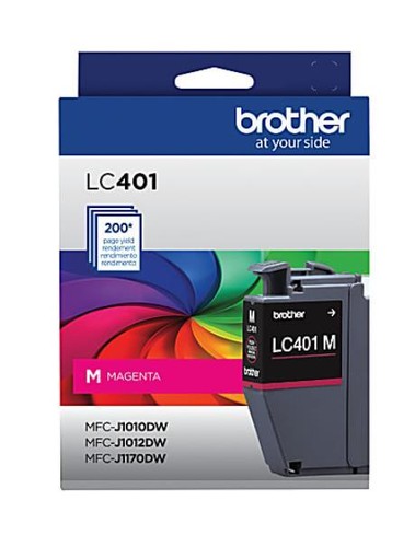 Brother LC401M Ink Cartridge MAGENTA (LOT OF 5) - NEW | eBay