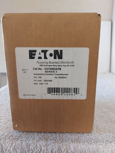 EATON C0100E2AFB CONTROL TRANSFORMER | eBay