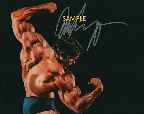ARNOLD SCHWARZENEGGER #2 REPRINT 8X10 PHOTO SIGNED AUTOGRAPHED MAN CAVE ...