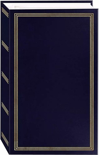 Pioneer Photo Albums STC-504 Navy Blue Photo Album, 504 Pockets 4"X6 ...