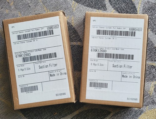 Xerox Suction filter (Qty 2) 676K12683 | eBay