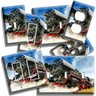 STEAM ENGINE TRAIN OLD RAILROAD BIG BOY LOCOMOTIVE OUTLET PLATE RAILFAN ...