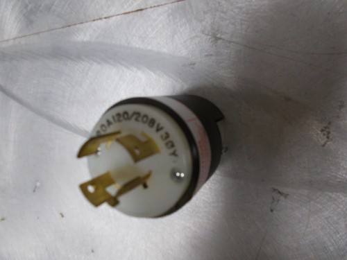 F17) Hubbell Locking Plug 20A 3Ø - unknown part number | eBay