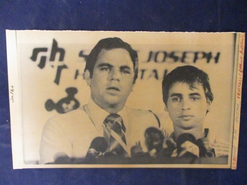 1985 Samuel Frustaci of Quintuplet babies Saint Joseph #2 Wire Press ...
