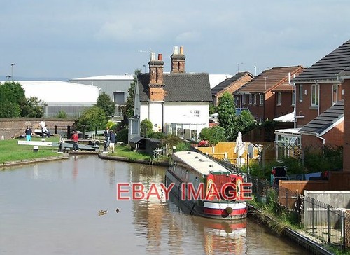 PHOTO HOUSING BY WARDLE LOCK SHROPSHIRE UNION CANAL MIDDLEWICH 2007 | eBay