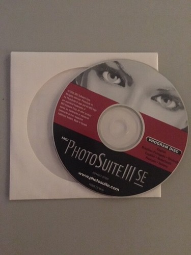 PhotoSuite III Platinum Photography Image Edit Software Windows 95/98 ...