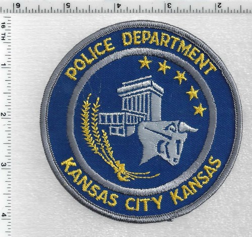 Kansas City Police (Kansas) 3rd Issue Left Facing Shoulder Patch | eBay