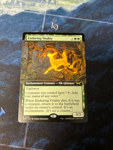 Enduring Vitality (Extended Art) Duskmourn: House of Horror Regular NM ...