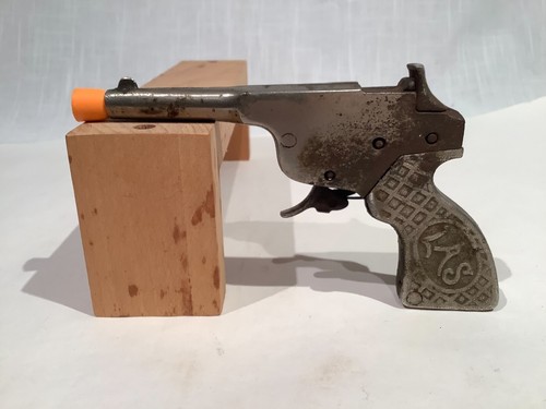 PAT. 1901 "LAS" LLOYD, ADAMS & SIMPSON IRON TOY CAP PISTOL L1.1 ...