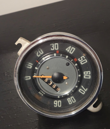 1967 VW Volkswagen Beetle Bug Speedometer Dated 12/66 Works! | eBay