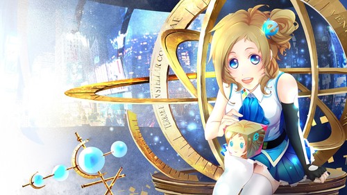 Anime aizawa inori internet explorer girls blue eyes Playmat Game Mat ...