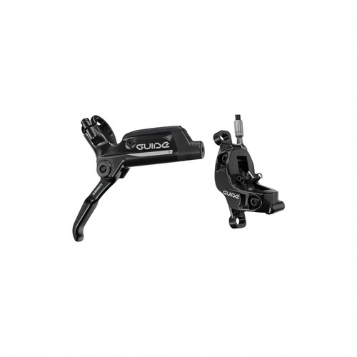 SRAM Guide T Disc Brake and Lever - Rear, Hydraulic, Post Mount, Black ...