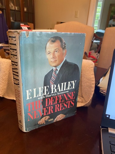 1971 The Defense Never Rests By F. Lee Bailey Harvey Aronson | eBay