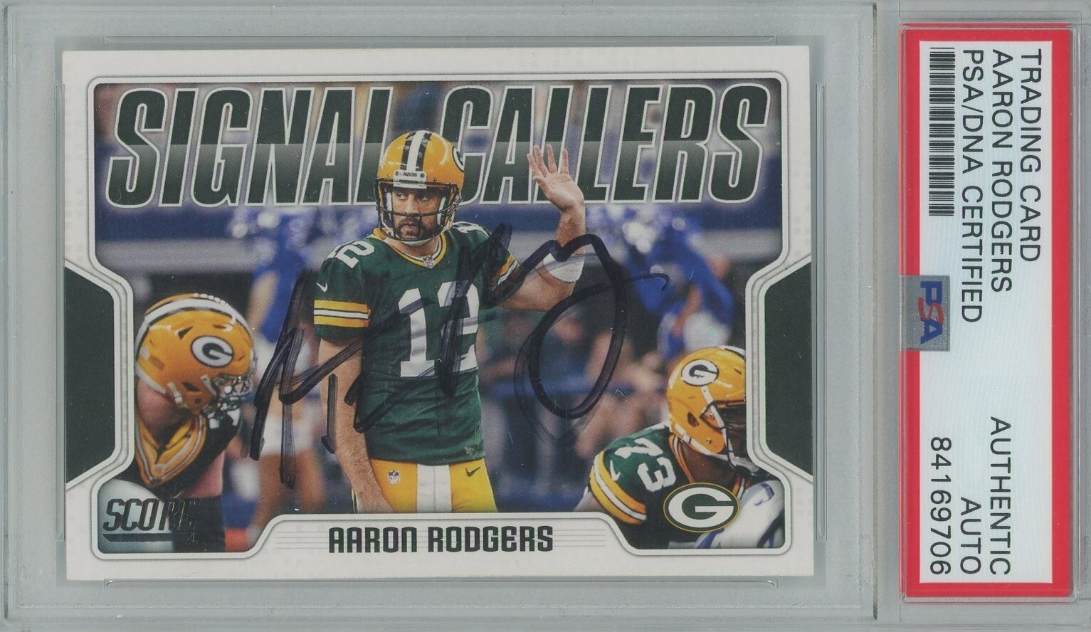 Aaron Rodgers | Autographed Football Memorabilia & NFL Merchandise
