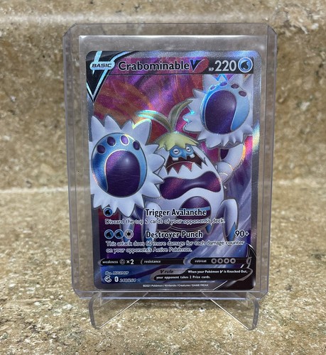 Pokémon TCG Crabominable V Fusion Strike 248/264 Holo Full Art | eBay