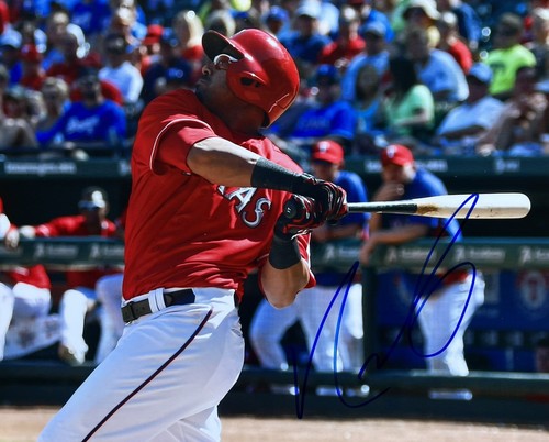 Nelson Cruz Signed Autographed 8x10 Photo Texas Rangers MLB Autograph ...