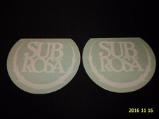 SUBROSA Bicycle Decals & Stickers for sale | In Stock | eBay