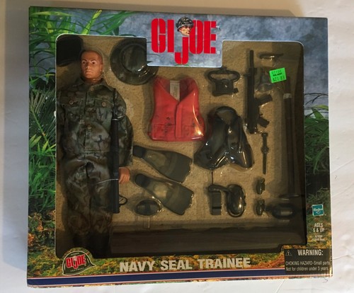 GI JOE Navy Seal Trainee 12 inch Action Figure w/ Accessories NIB. R | eBay