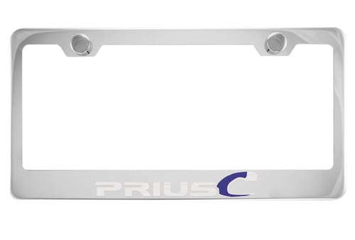 Chrome License Plate Frame for Toyota PriusC, Prius C | eBay