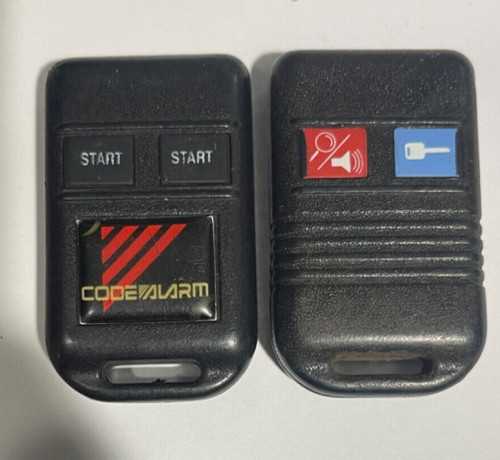 Code Alarm Security Smart Keyfobs 2 Buttons Lot of 2-MINT! | eBay