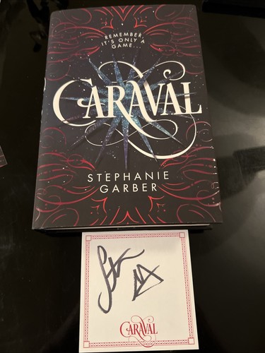 *Signed* Caraval - Stephanie Garber (1st edition 1st print) Flatiron ...