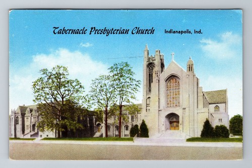 Indianapolis IN-Indiana, Tabernacle Presbyterian Church, Vintage c1958 ...