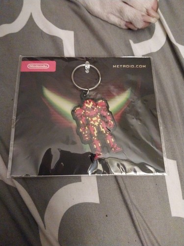 NINTENDO 3DS METROID SAMUS RETURNS Preorder Promo Keychain NEW SEALED ...