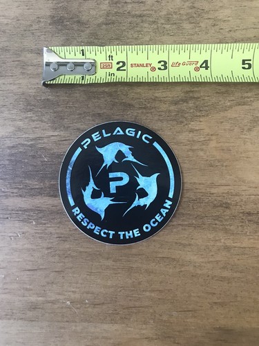 Pelagic Fishing Respect The OceanOffshore Gear Sticker/Decal Approx 3 ...