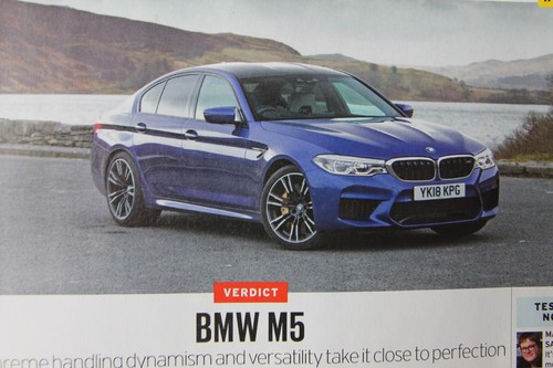 Original 2018 BMW M5 Autocar magazine road test No 5367 | eBay