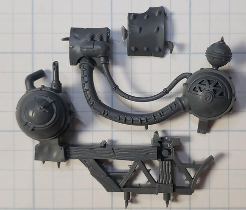 Warhammer Skaven Bits Skaventide Ratling Warpblaster Warpstone Battery ...