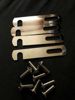 6 x Furniture swivel Castor Wheels With Inserts-For Divan Bed Sofa ...