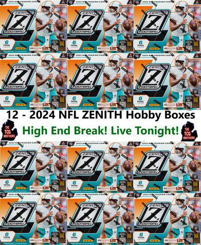 Chicago Bears Break #191 ZENITH 2024 Football Hobby Box Full Case | eBay