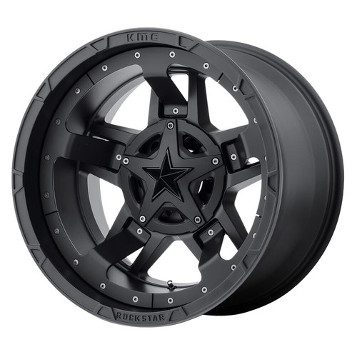 XD SERIES XD827 Rockstar III 17X9 6X135/6X139.7 ET-12 Matte Black (Qty ...