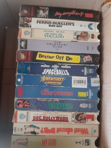 Lot Of 12 VHS - 80s 90s Comedies | eBay