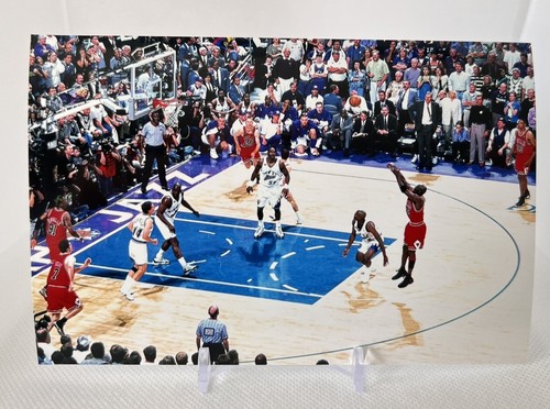 Michael Jordan The Last Shot 4x6 Photo 🔥 The Winning Shot - NBA Finals ...