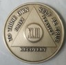Alcoholics Anonymous AA 4 Year Bronze Medallion Coin Chip token ...