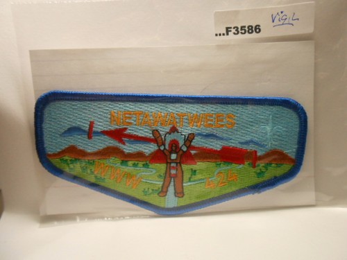 NETAWATWEES LODGE 424 VIGIL F3586 | eBay