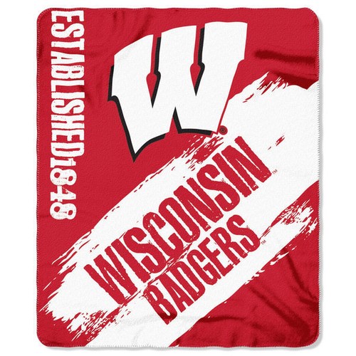Wisconsin Badgers Throw 50 x 60 | eBay