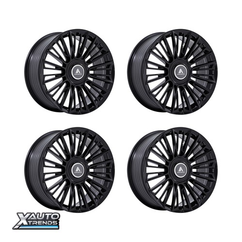 Asanti Black Label AB049 Premier Gloss Black 24X10 6X135/6X139.7 30mm ...