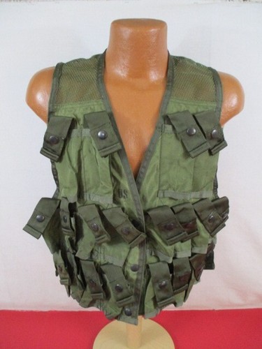 Vietnam Era US Army M79 Grenade Carrier Vest - M203 40mm - Dated 1973 ...