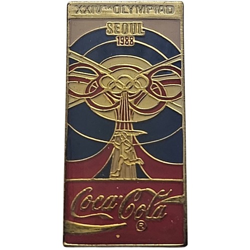 1996 Alanta Olympics Historical Summer Poster Series Pin 1988 Seoul | eBay