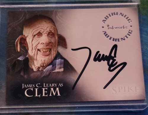 Spike The Complete Story A9 Black autograph James C. Leary as Clem | eBay