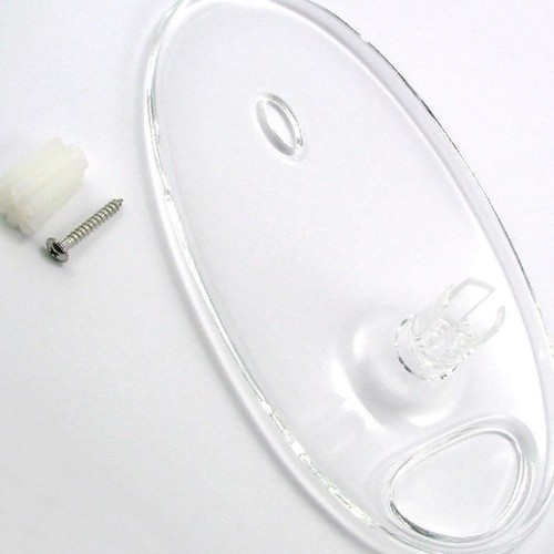 MIRA L16b Replacement Clear Oval Soap Dish Body for 19mm Shower Riser ...