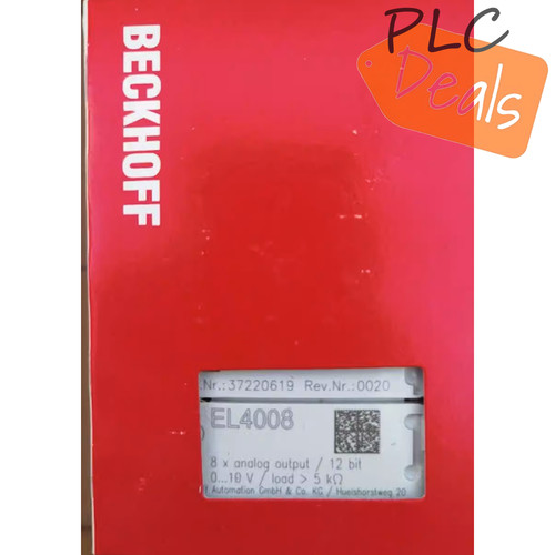 1PC New in Box BECKHOFF EL4008 PLC Module Fast Shipping | eBay