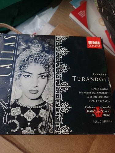 Turandot-Comp Opera by G. Puccini (2 CD Set, 1997)with SLIPCOVER And ...