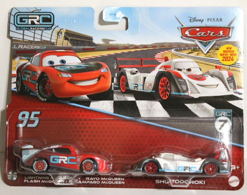 Disney Pixar Cars Global Racers Cup LIGHTNING McQUEEN & SHU TODOROKI ...